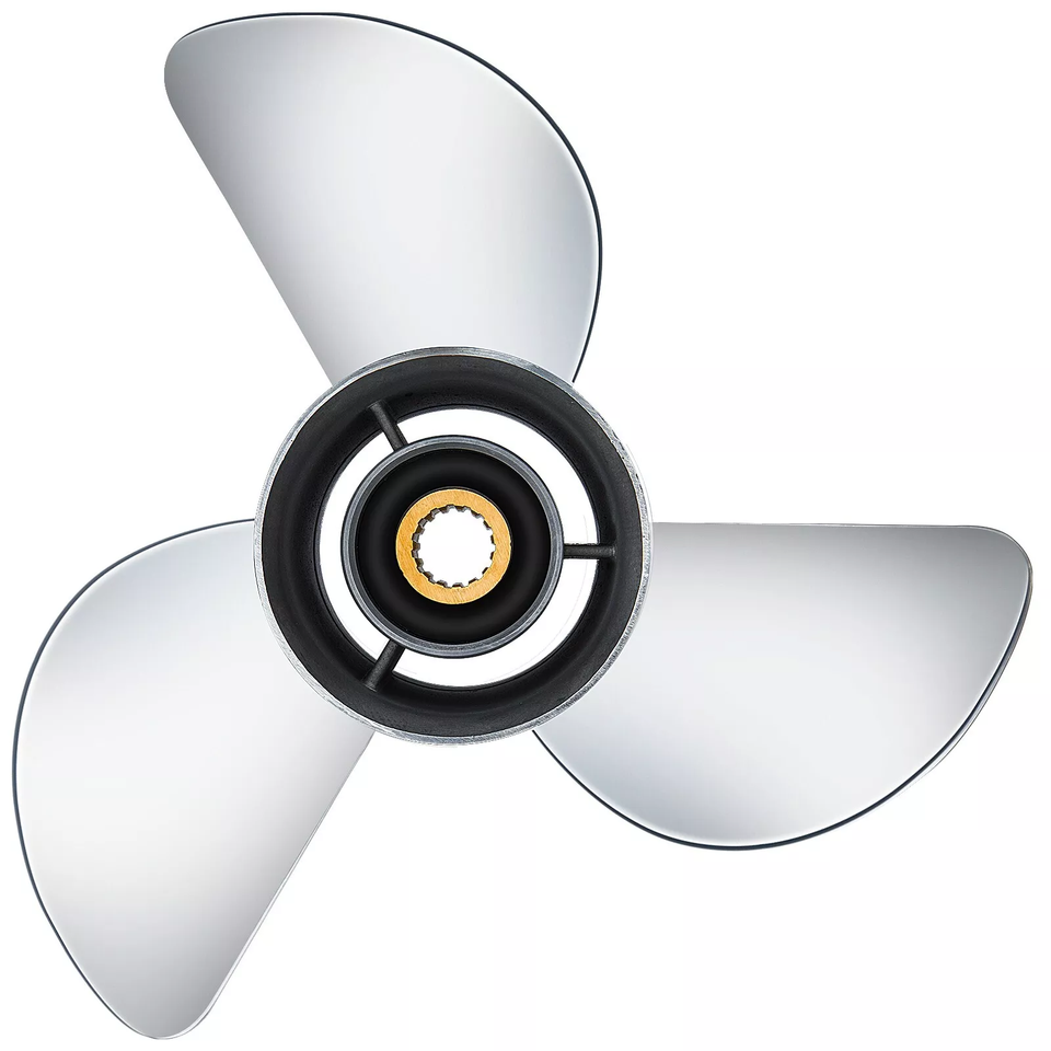 13x19P Boat Propeller for Yamaha 50-130HP Stainless Steel YBS Prop 15 ...