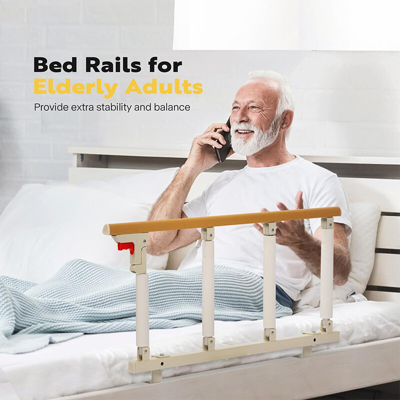 37x16 inch Bed Rails for Elderly Adults Rail Assist Seniors Safety ...