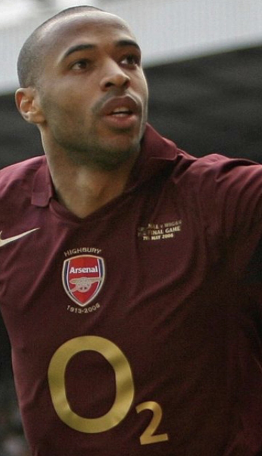 Arsenal O2 sponsor 2005/06 + Highbury Final Game Match Details heat ...