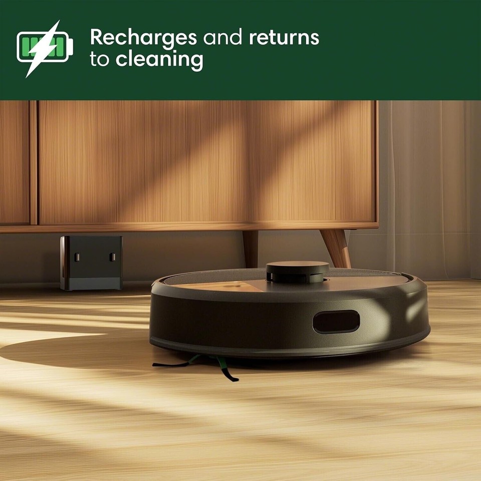 iRobot Roomba 105 Robot Vacuum LiDAR, Alexa, Strong Suction, Multi ...