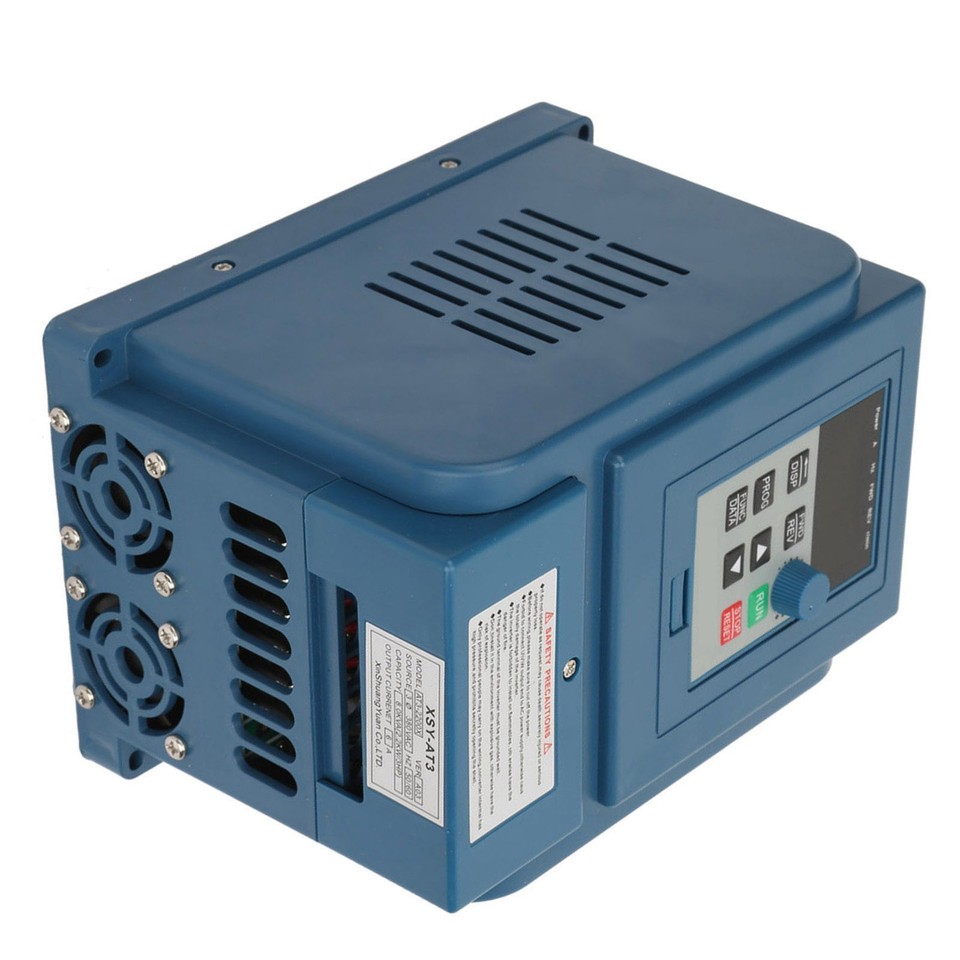 1pc 380VAC 6A Variable Frequency Drive VFD Speed Controller For 3‑phase ...