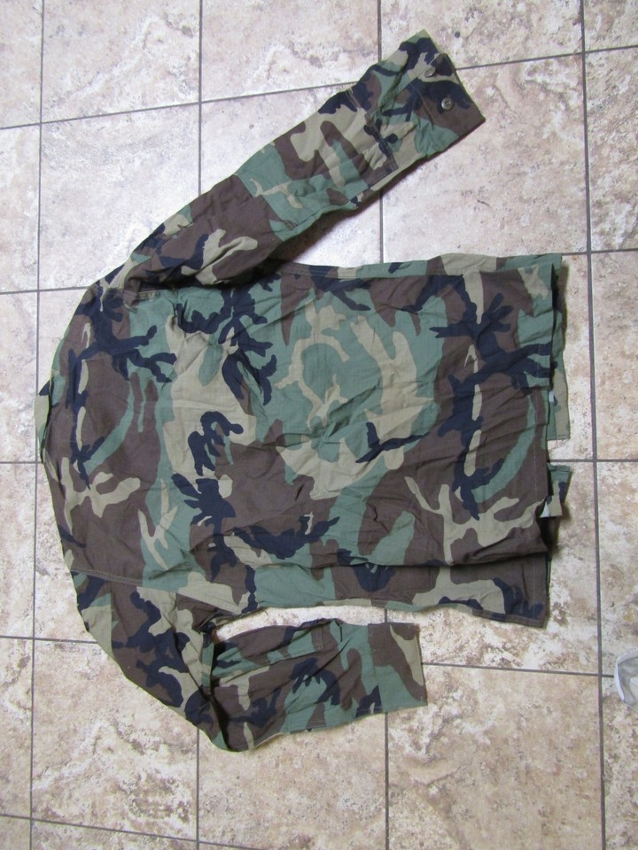 USGI ISSUE MILITARY BDU TOP JACKET OLD STYLE BRAND NEW OLD STOCK NOS ...