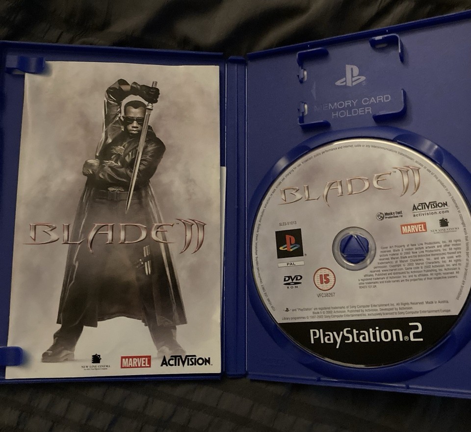 Sony Blade II PlayStation 2 Game 2002 Complete with Manual | eBay UK