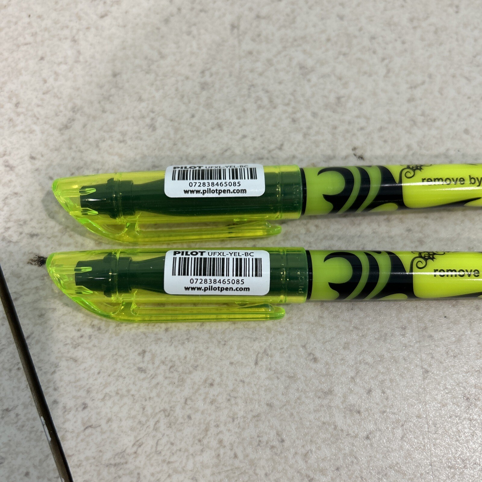 Pilot Frixion Light Erasable Highlighters 2 Pack - Yellow UFXL-YEL-BC ...