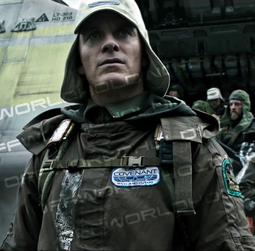 ALIEN COVENANT Weyland Yutani PATCH Screen Accurate WHITE USCM Nostromo ...