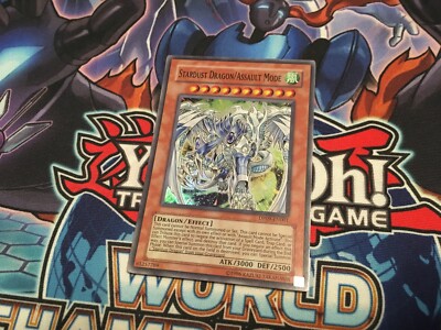 Stardust Dragon/Assault Mode DP09-EN001 Super Rare NM Yugioh Card | eBay