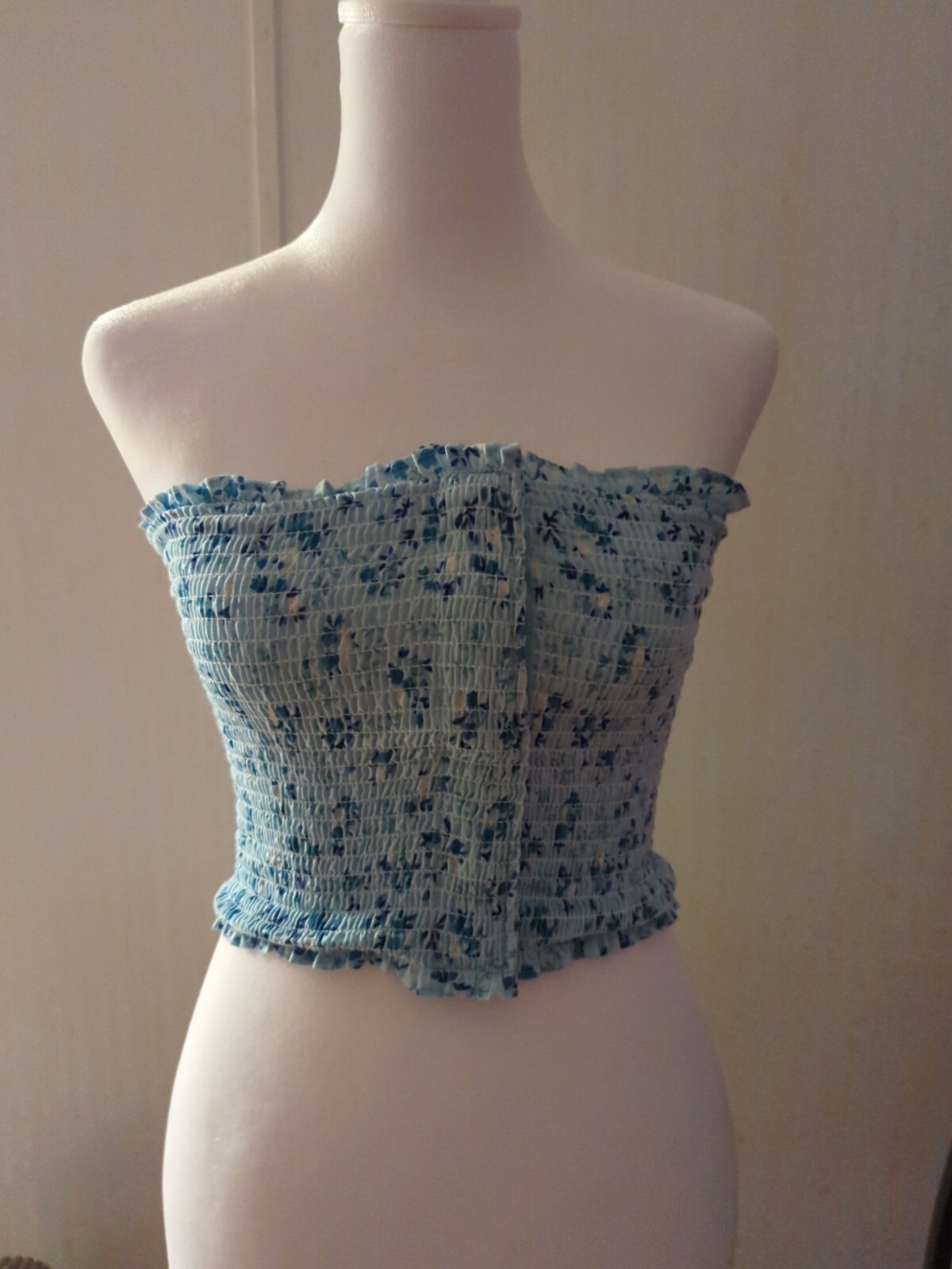 Expand A Band Blue Floral Breast Binder Post-Operatio… - Gem