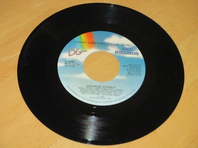 GEORGE STRAIT - YOU'RE SOMETHING SPECIAL TO ME DANCE TIME IN TEXAS VG+ ...