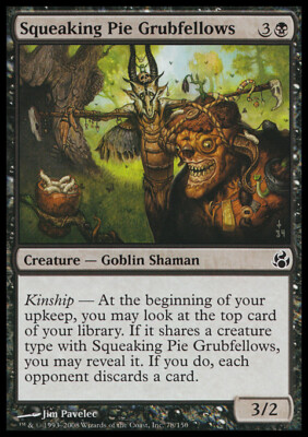 Magic the Gathering MTG Squeaking Pie Grubfellows (78) Morningtide LP ...