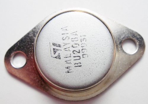 BU208A Power Transistor Npn 1500V 700V 15A 125W Stmicroel TO3 #14-70/2 ...