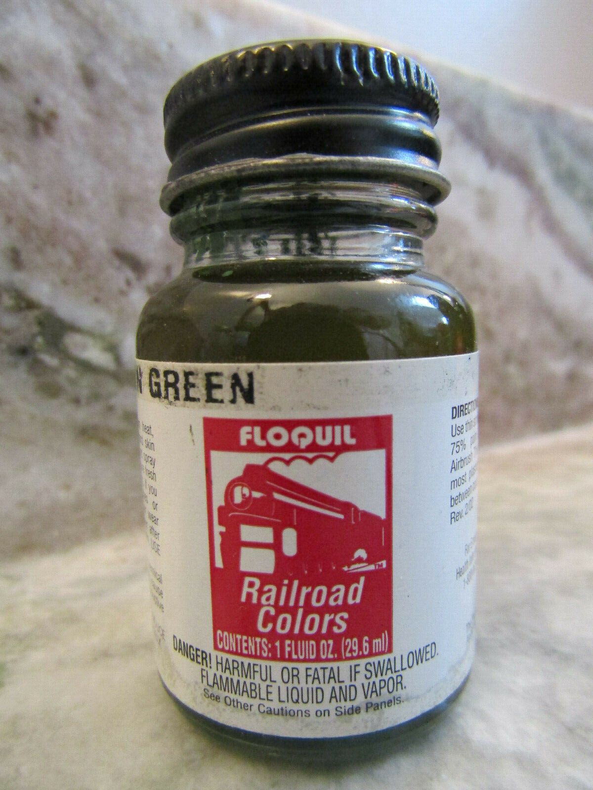 FLOQUIL RAILROAD COLORS MODEL PAINT - 1oz 1 OUNCE - SOUTHERN GREEN | eBay