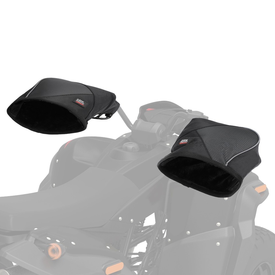 Pair Snowmobiles Handlebar Gauntlets Gloves Muffs for Polaris Skidoo ...