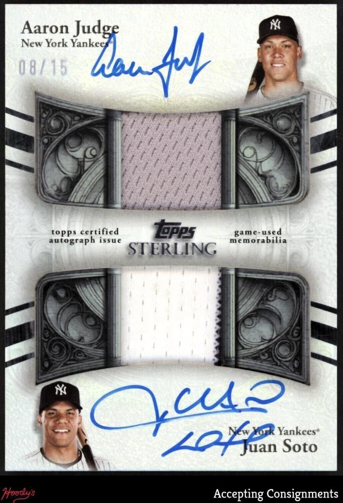 8 Great Aaron Judge Rookie Cards and 99 Most Watched Auctions