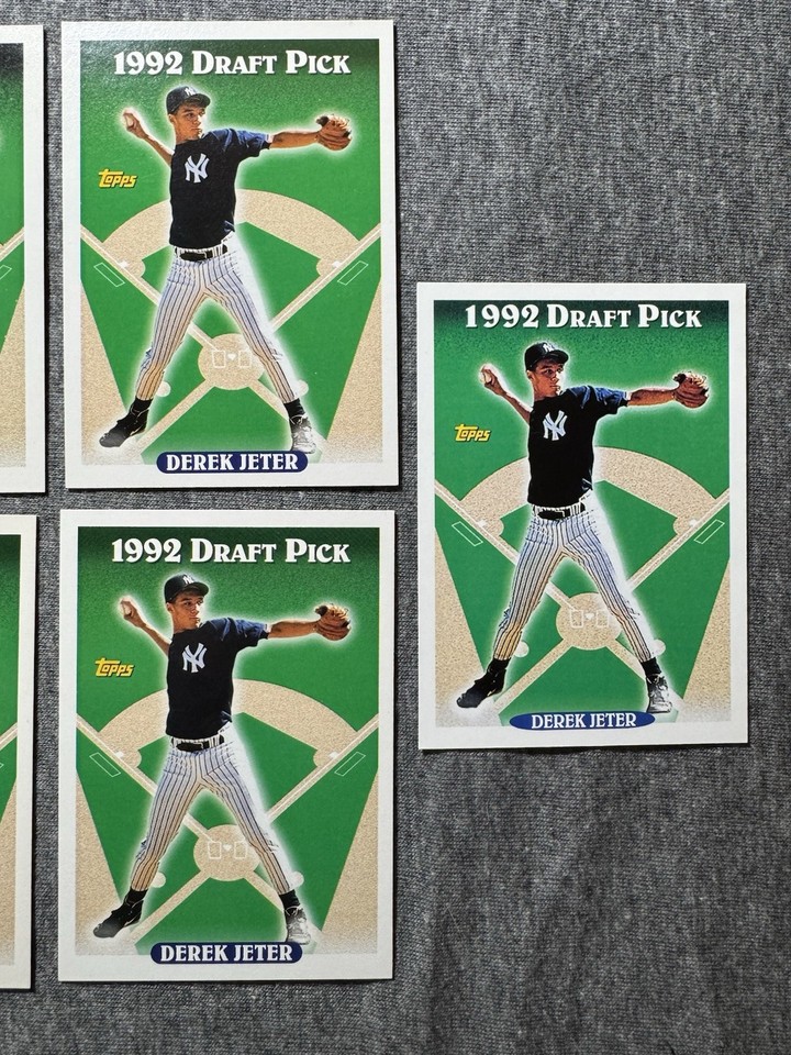 1993 Topps Derek Jeter RC Lot (4) NY Yankees #98 *BCGUYS* | eBay