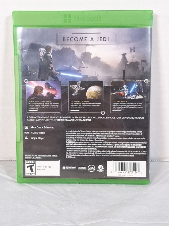 Star Wars Jedi: Fallen Order - Microsoft Xbox One 14633373103| eBay