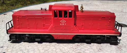 Lionel Postwar 627 Diesel Switcher Lehigh Valley LV Locomotive O O27 ...