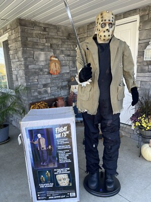 2007 Jason Voorhees Gemmy Spirit Halloween Animated Life Size ...