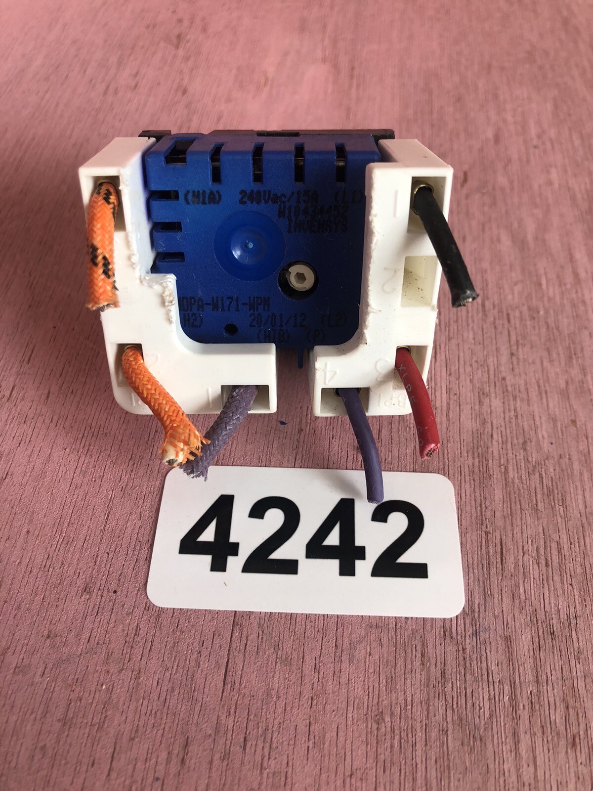 Whirlpool WPW10434452 Dual Surface Element Switch | eBay