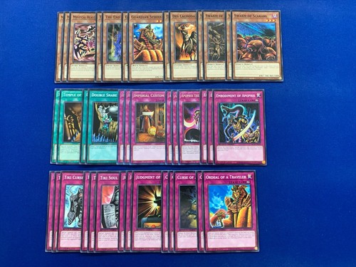 Yu-Gi-Oh! - Odion's Complete Temple of the Kings & Trap Deck | eBay