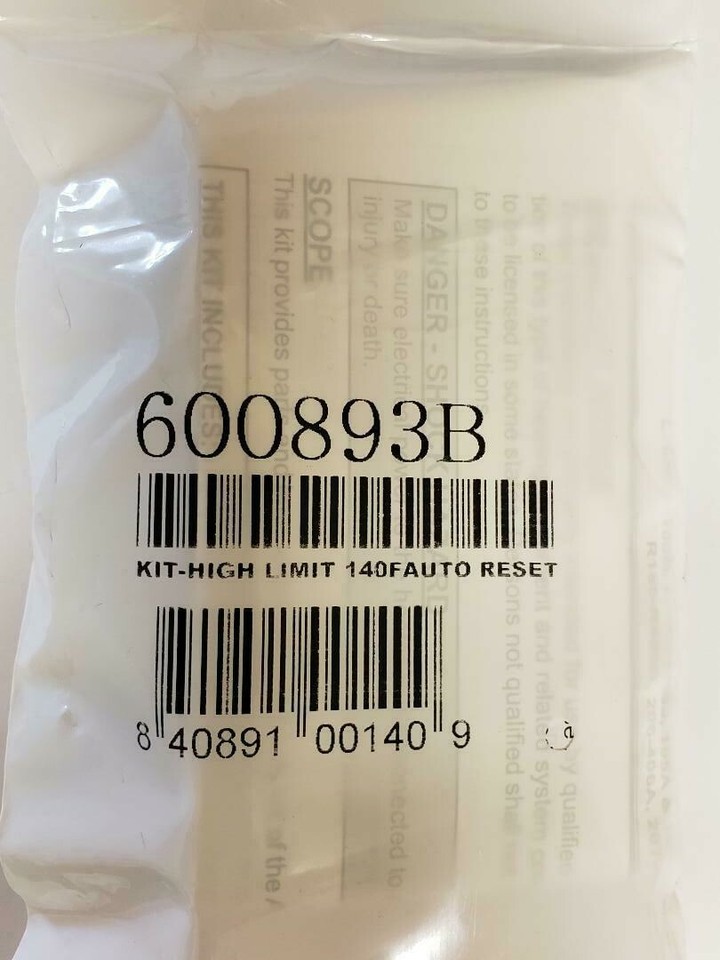 600893B Raypak Auto-Reset High Limit Switch | eBay