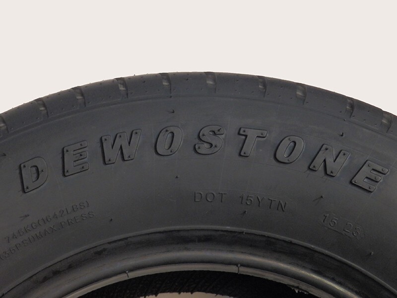 265/50R14 Tyres ! New Manufacture Date! New DEWOSTONE Tyres - Raised ...