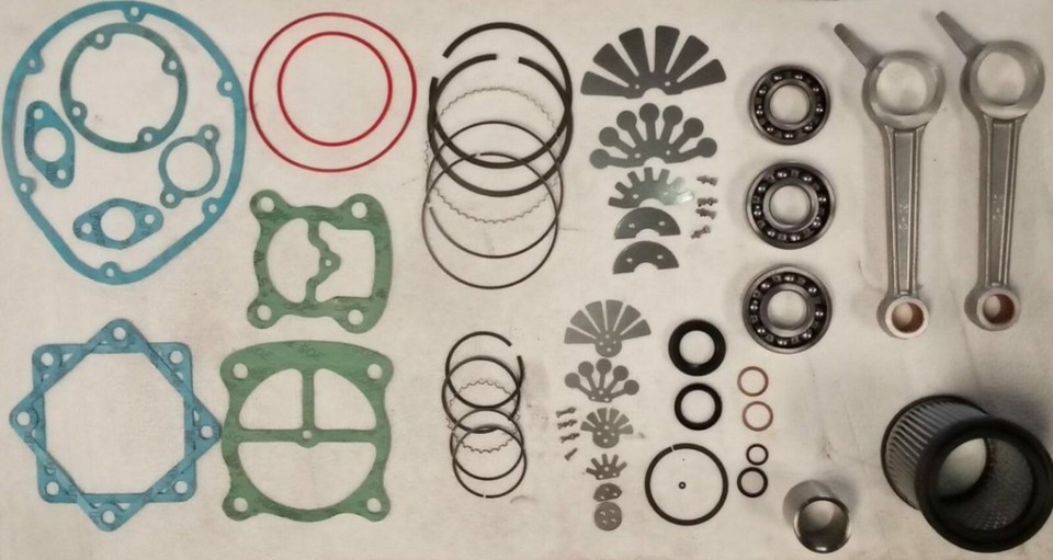 Major Overhaul Kit 32319477 Model 2545 Air Compressor - Rebuild Kit Non ...