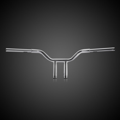 10" Inch MX-T Bars Handlebar Fit For Harley Softail Sportster Dyna Wide ...