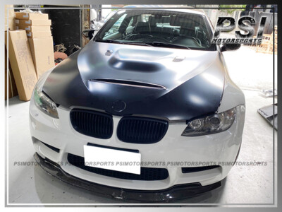 GTS Style Aluminum Engine Hood Cover Bonnet For 2008-2013 BMW E92 E93 ...