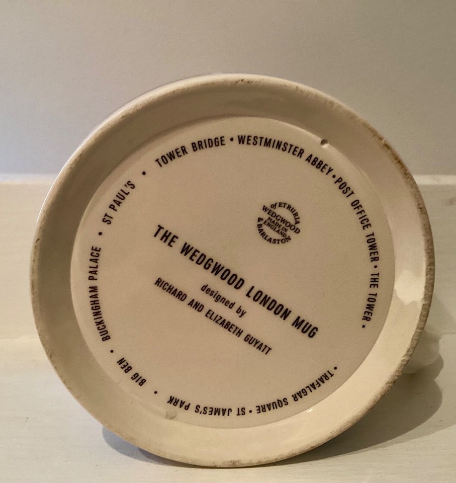 Vintage Mid Century 1960s London Mug Richard Guyatt for Wedgwood | eBay UK