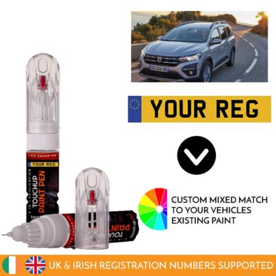 Touch Up Paint Pen For Dacia Jogger Mixed By Car Registration Reg ...