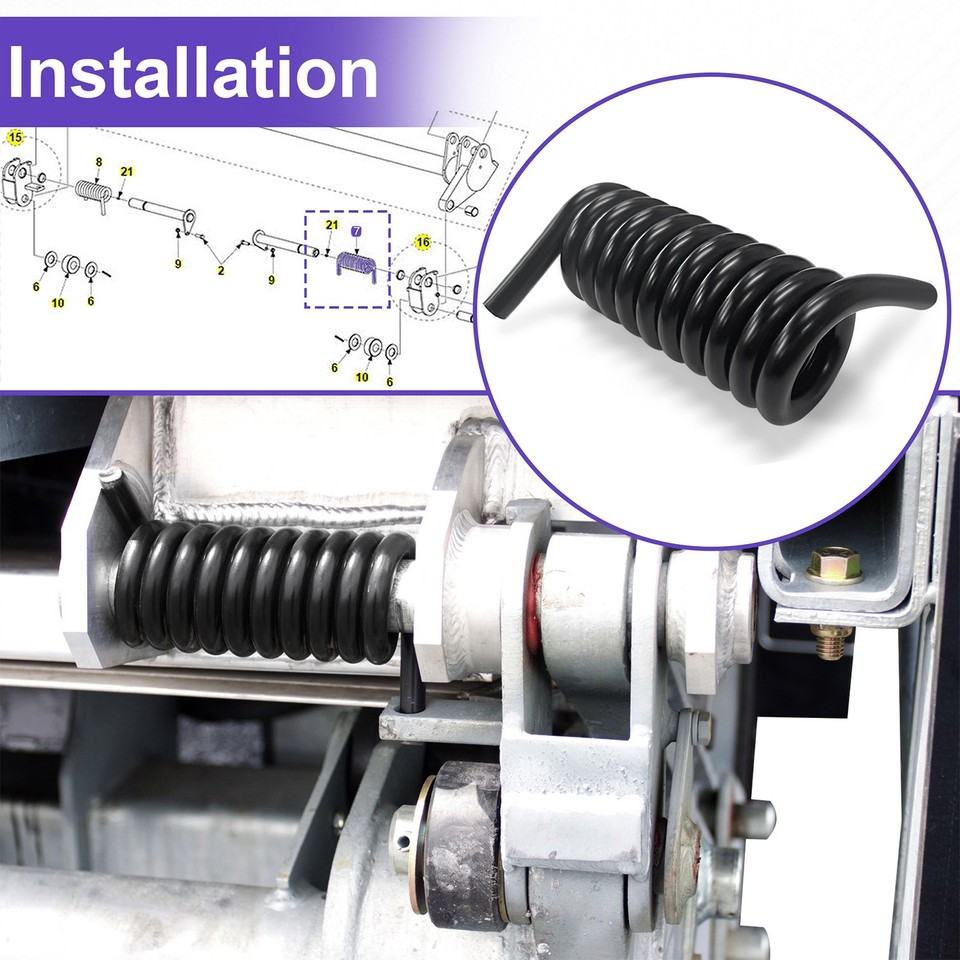 Liftgate Torsion Spring Passenger Side 226363-01 for Maxon GPT 2500 ...