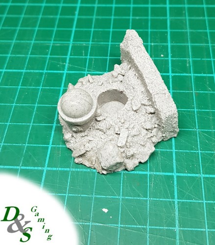 Resin Scenic Base -12.7mm Acrylic Rod Mound/Stand Warhamme 40K Flyer ...