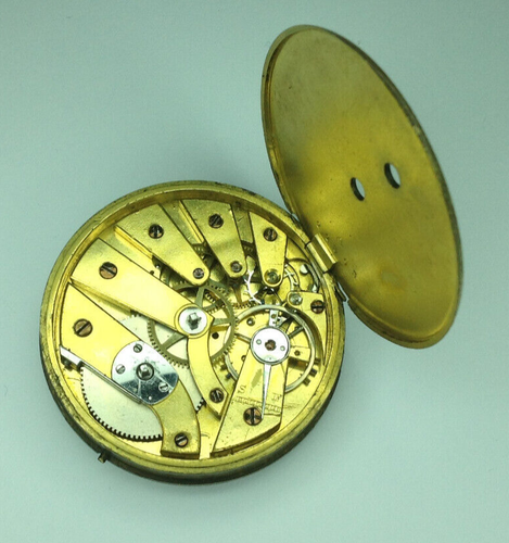 Unusual Detached Lever Pocket Watch Movement - WORKING - M.J Tobias ...