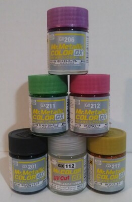 Gunze Sangyo Mr Color "GX" 18ml. 6 pcs bundle | eBay