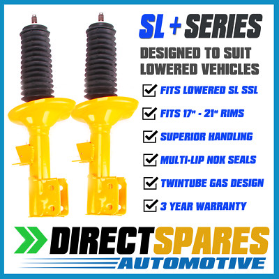 2 Front Struts Holden Commodore VR VS VT VX VY Super Low SL SSL Shock ...