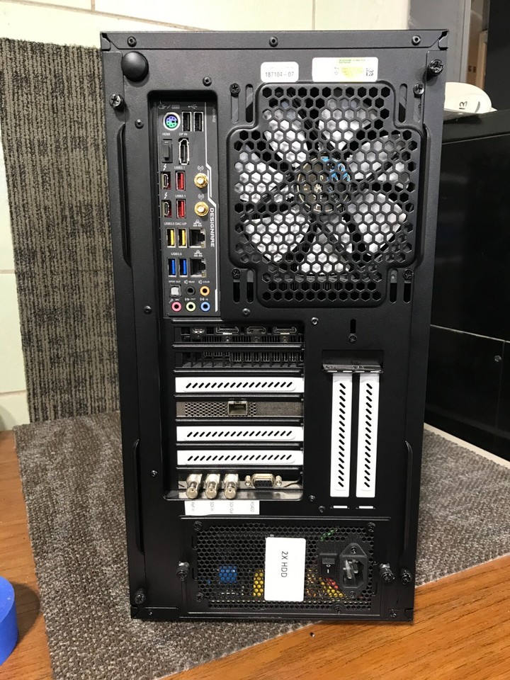 Puget System Gaming PC, i9-9900k, GE Force RTX, 2390 Designare w/32GB ...