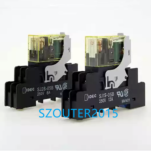 2PCS RJ1S-CL-D24 +SJ1S-05B DC24V RELAY+SOCKET 24VDC 12A 5PINS NEW | eBay