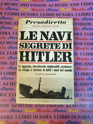 Book libro LE NAVI SEGRETE DI HITLER di DAVID WOODWARD A.MONDADORI 6 ...