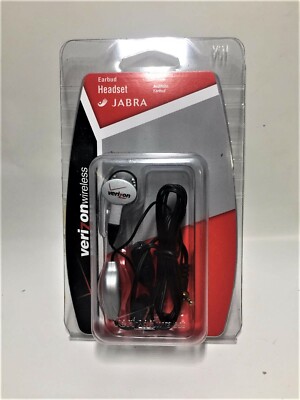 Verizon Earbud Corded Headset - Black/White - PACK OF 2 855095002008| eBay