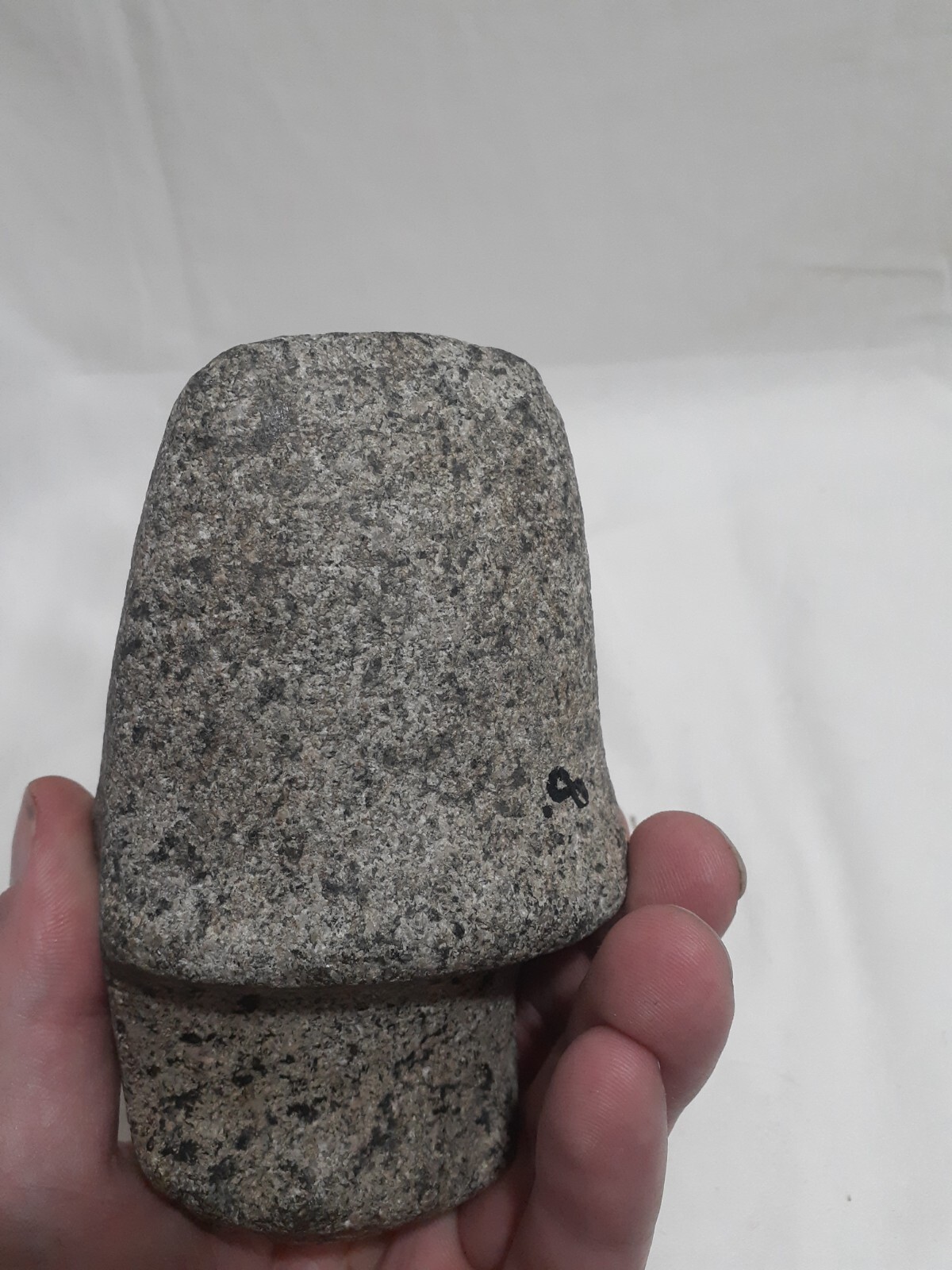 Native American 3/4 Grooved Axe Head Artifact | eBay