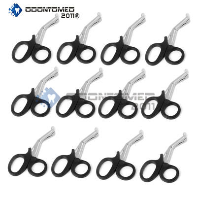 12 Black Emt Paramedic Bandage Shears Ems Scissors 7.5" | eBay