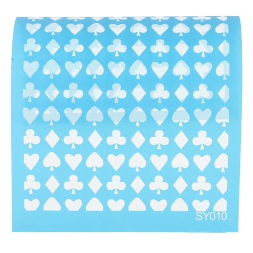 Small Stencils Clay Crafts Plastic Template Drawing Portable Silk ...