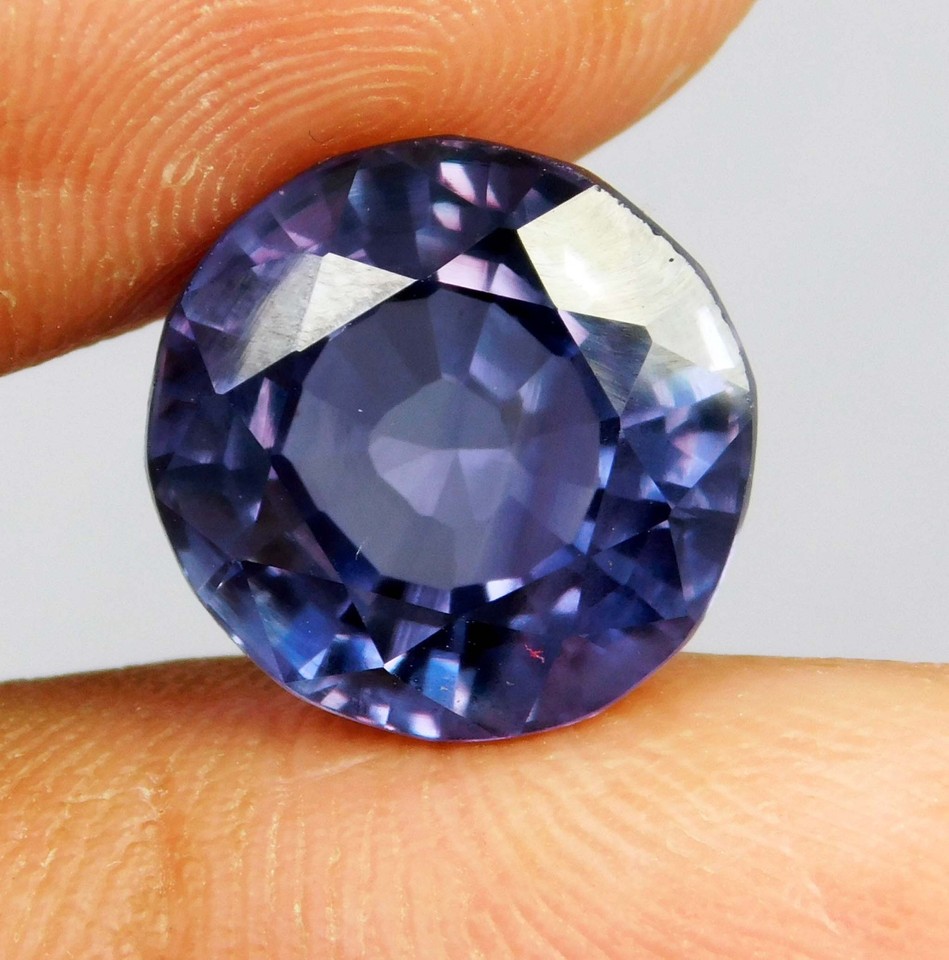 Certified 12.00 Ct Natural Color Change Alexandrite - Loose Gemstone ...