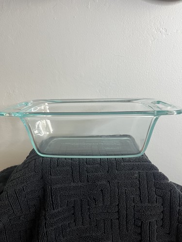 PYREX CLEAR BAKING DISH WITH CUT-OUT HANDLES 1.5 QT | eBay