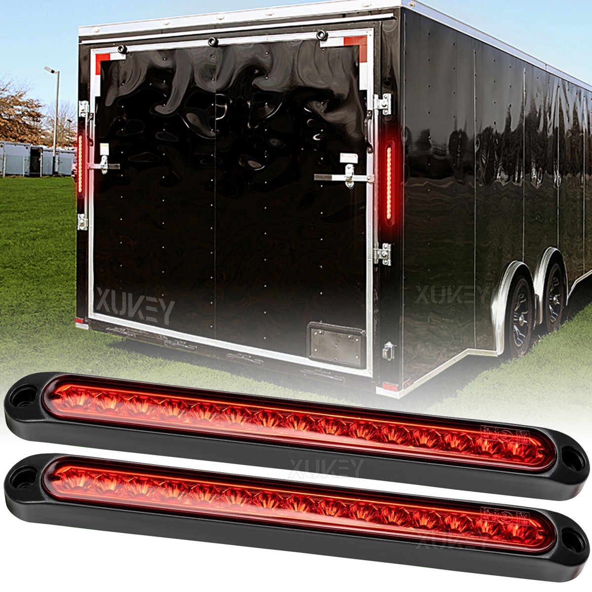Led Tail Lights For Camper AgriEyes T324 Triple Tail Lights,