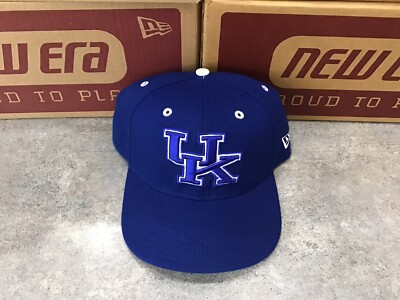 Vintage New Era Kentucky Wildcats Dead Stock New Tyro .001 Hat Cap 7 5/ ...