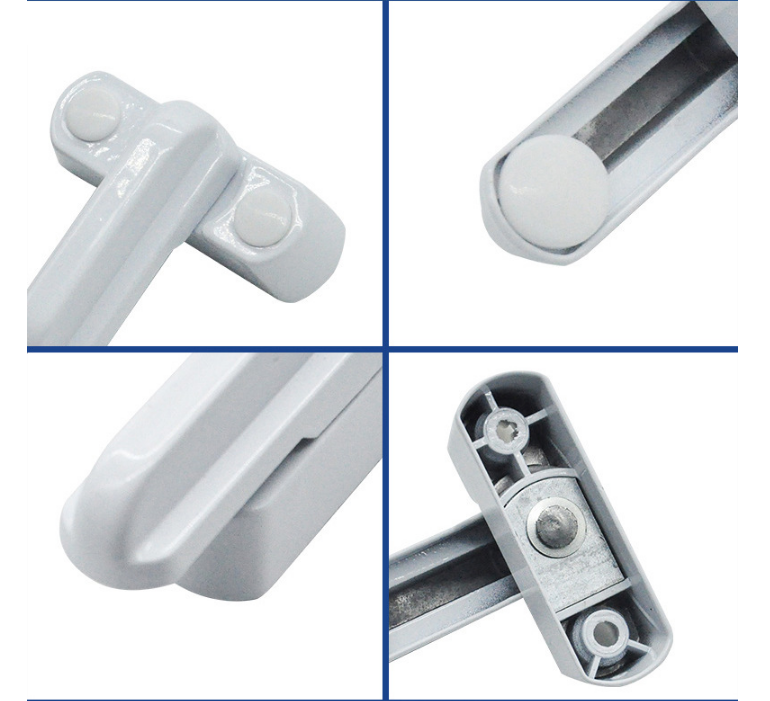 2Pcs Security Locks for UPVC/PVC Door/Window Lock Home Security (White ...