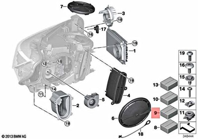 Genuine Set lock connector BMW F32 F33 F36 F80 F82 F83 418d 418i ...