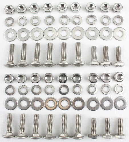 47 48 49 50 51 52 53 54 Chevy Truck Stainless Running Board Bolt Kit ...