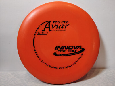 Orange 5x Yeti Pro Aviar 174 grams Innova Disc Golf Puddle Top | eBay
